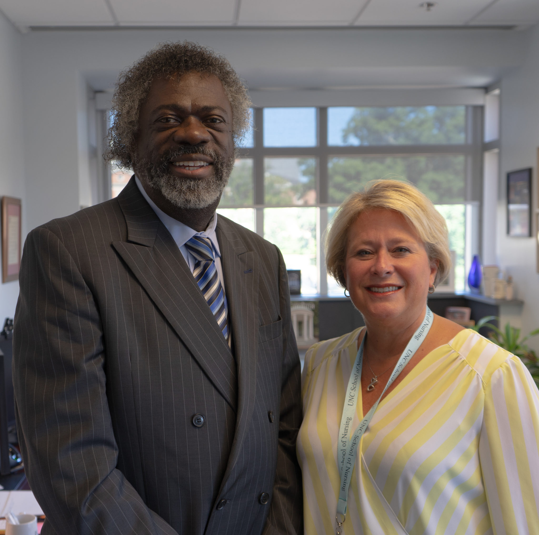 ANA President Dr. Ernest Grant speaks with undergraduate leadership ...